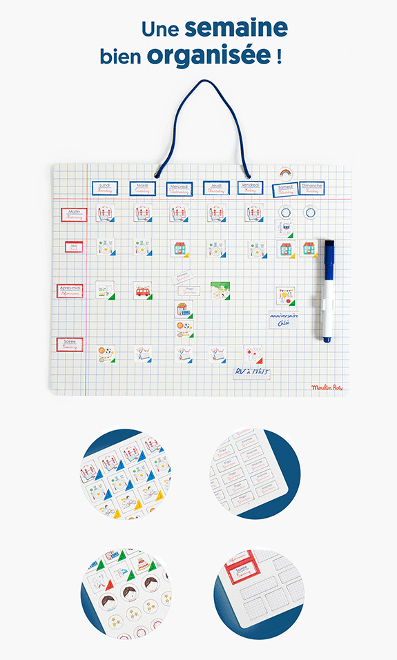 semainier - Moulin Roty