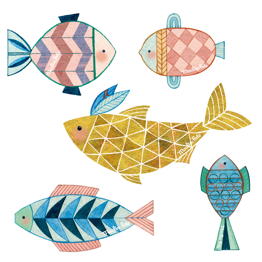 Poissons d'avril - Moulin Roty